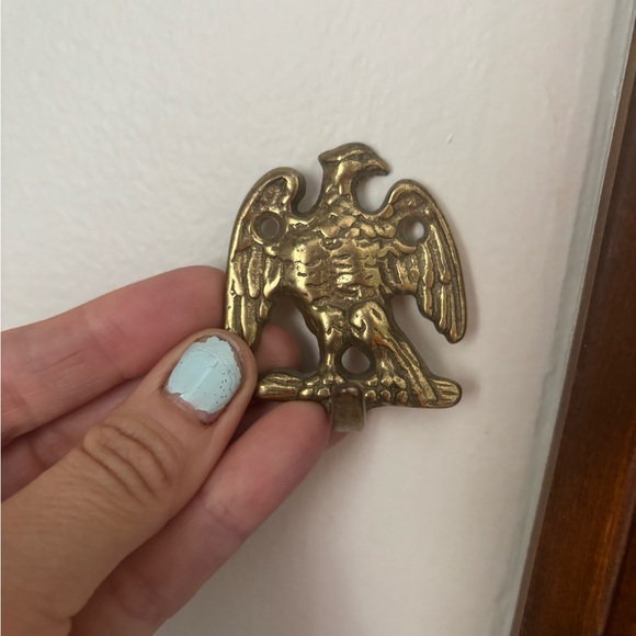 Wall Decor | Vintage Solid Brass American Bald Eagle Wall Mount Key ...